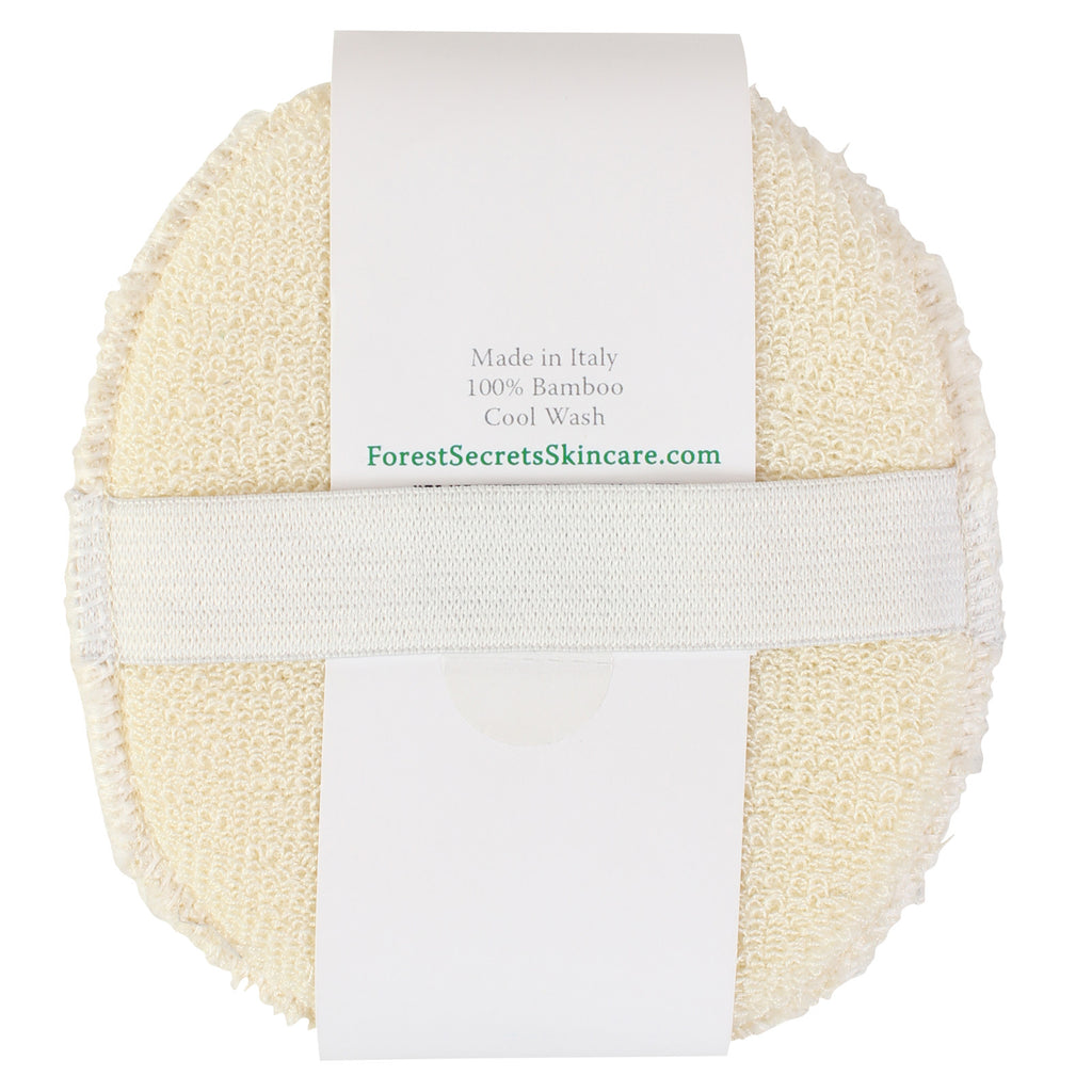 Bamboo Face Sponge for Sensitive Skin, Pack of 2 | Forest Secrets Skincare